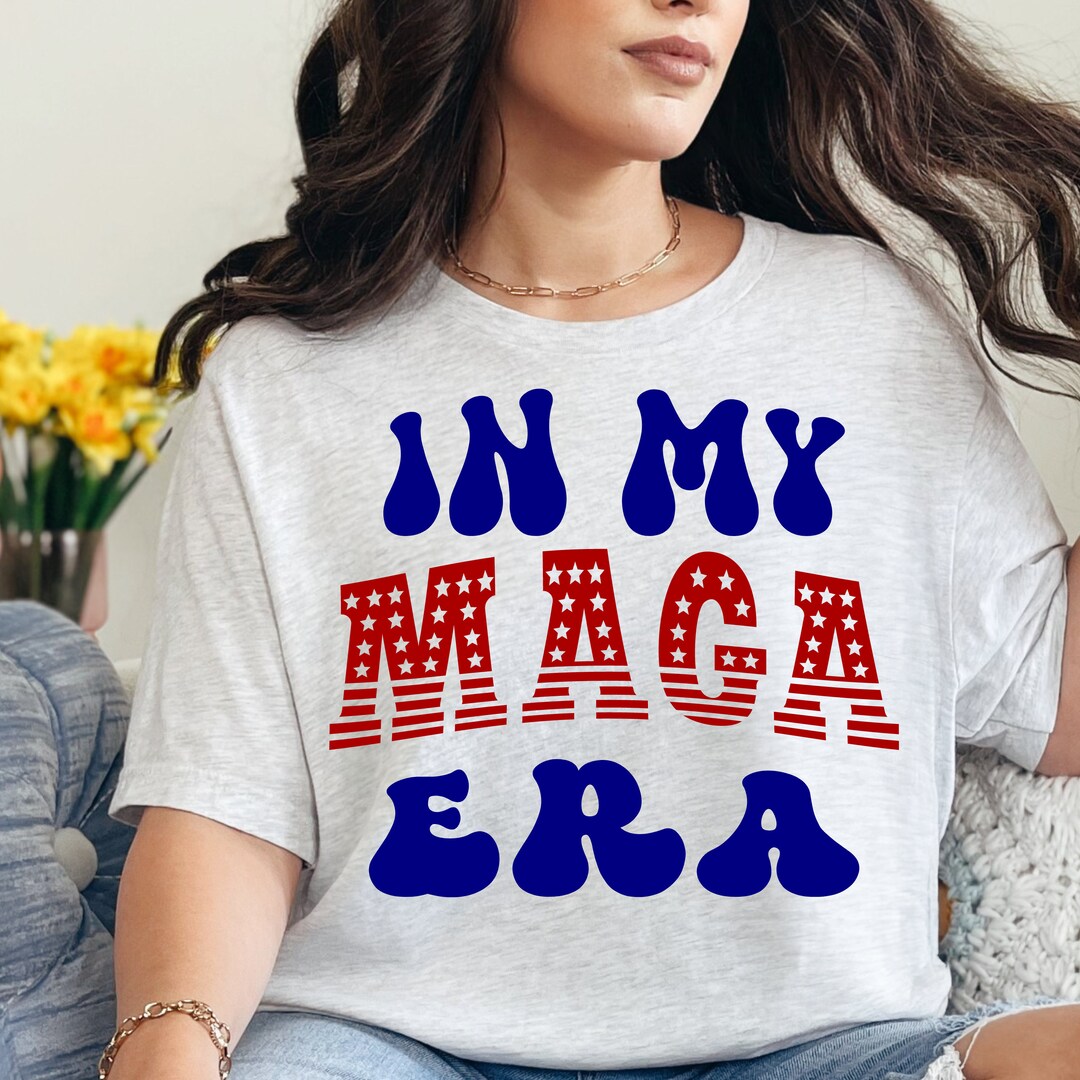 In My MAGA Era SVG PNG: Trump 2024 Political Design (digital Download ...