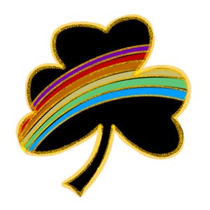 Rainbow Shamrock PNG | St. Patrick’s Day Sublimation Design | Glitter ...