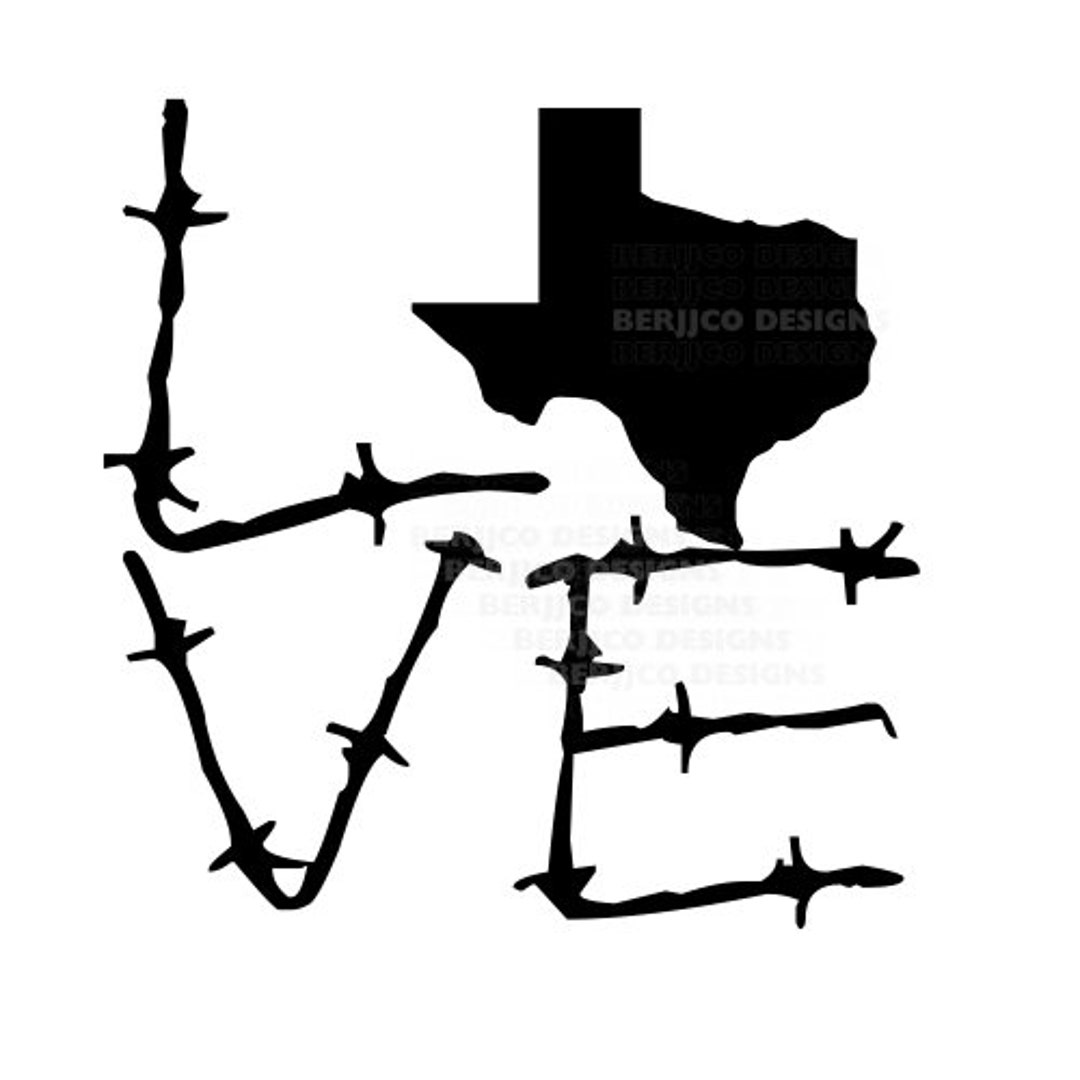 I Stand With Texas Pride Fence | Texas Border | Texas Decor, Barb Wire ...