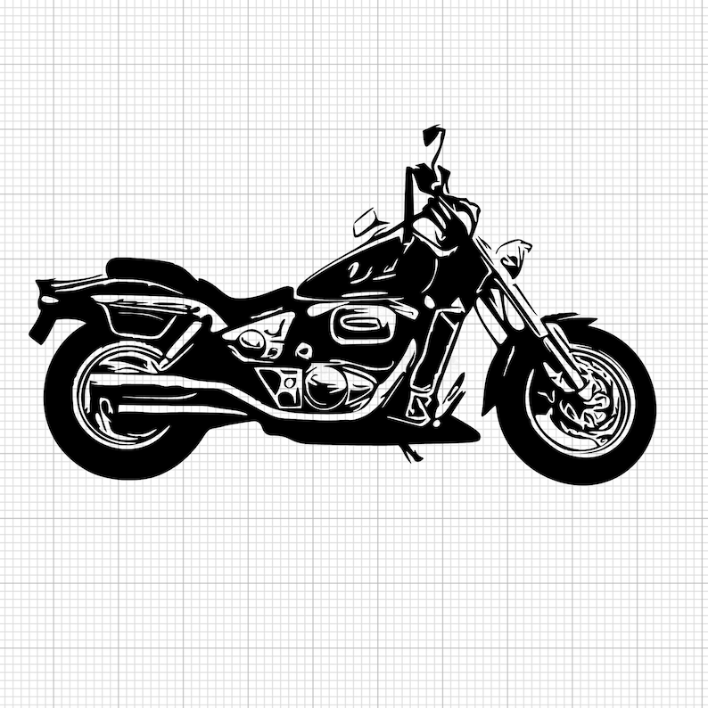 Motorcycle Svg | Motor Bike Svg | Biker Svg | Chopper Svg | Motorcycle ...