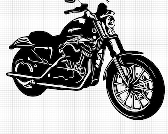 Motorcycle Svg | Motor Bike Svg | Biker Svg | Chopper Svg | Motorcycle ...