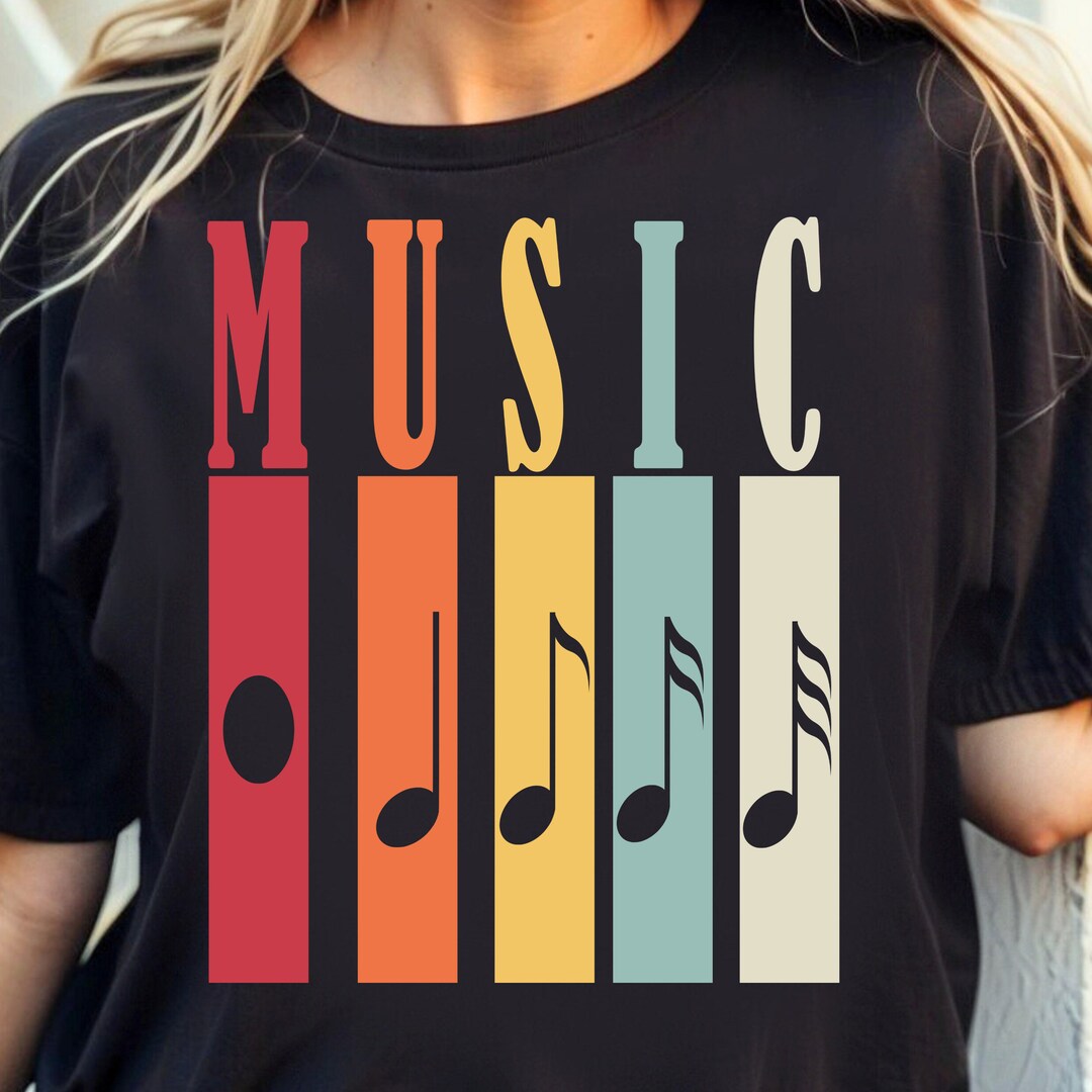 Retro Music Png | Music Png | Retro Music Svg | Music Svg | Sublimation ...