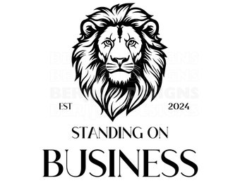 Standing on Business, SVG PNG - Etsy