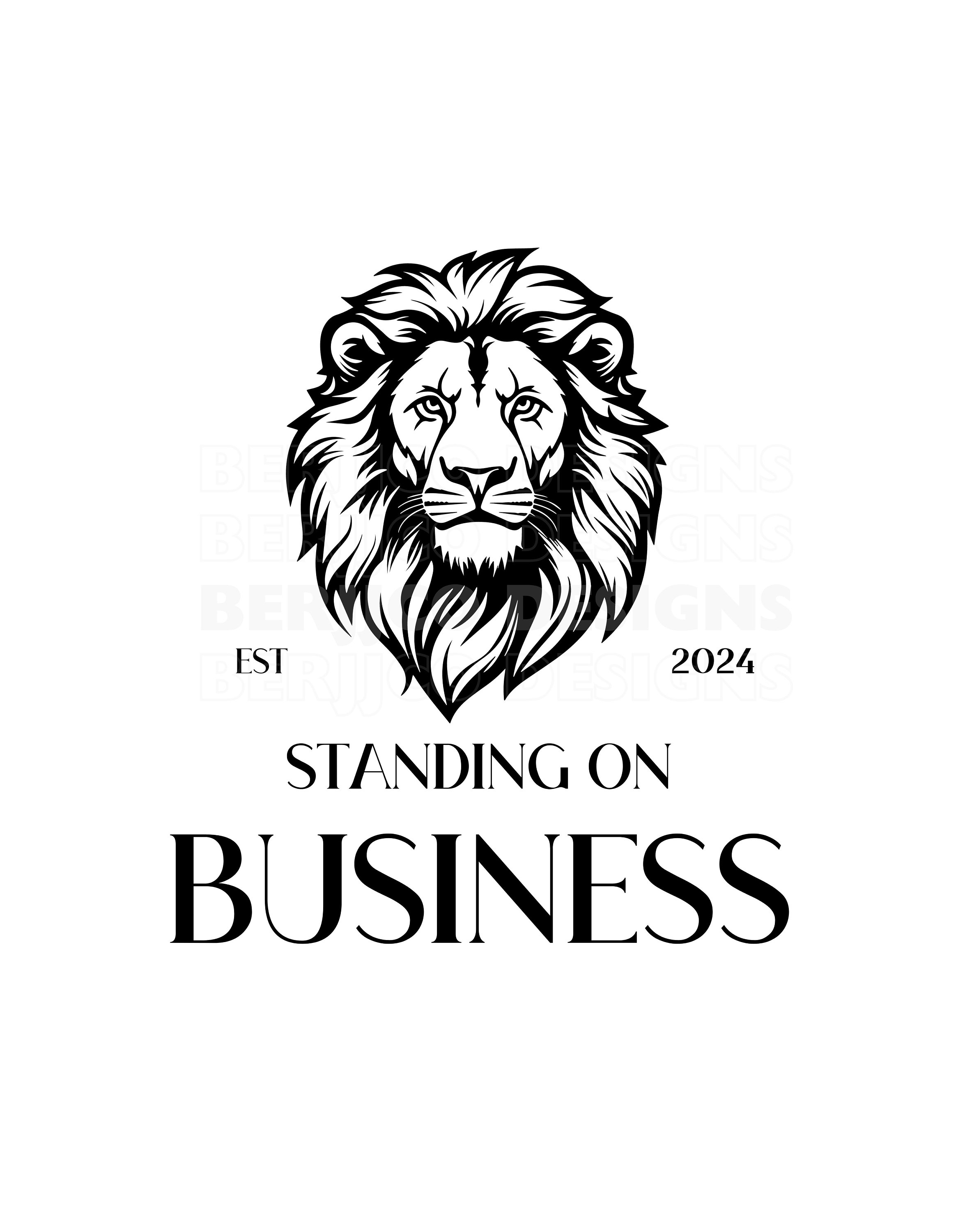 Standing on Business SVG PNG JPG Digital Download - Etsy
