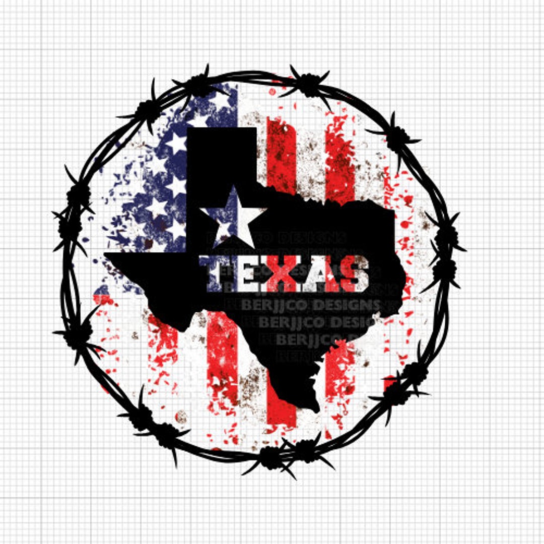 I Stand With Texas Pride Fence | Texas Border | Texas Decor, Barb Wire ...
