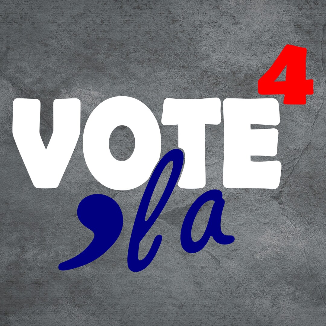 Kamala Harris 2024 SVG PNG | Comma La Svg | Kamala for President | Vote ...