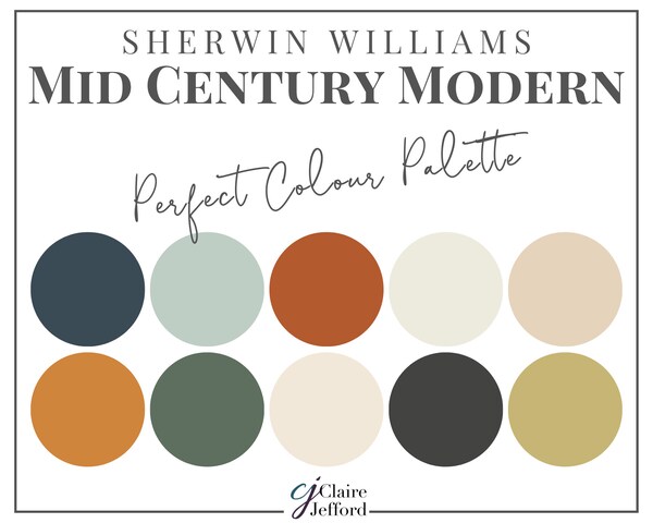 Benjamin Moore Boho Farmhouse Color Palette Professional - Etsy Canada Benjamin Moore Boho Farmhouse Color Palette Professional - Etsy Canada