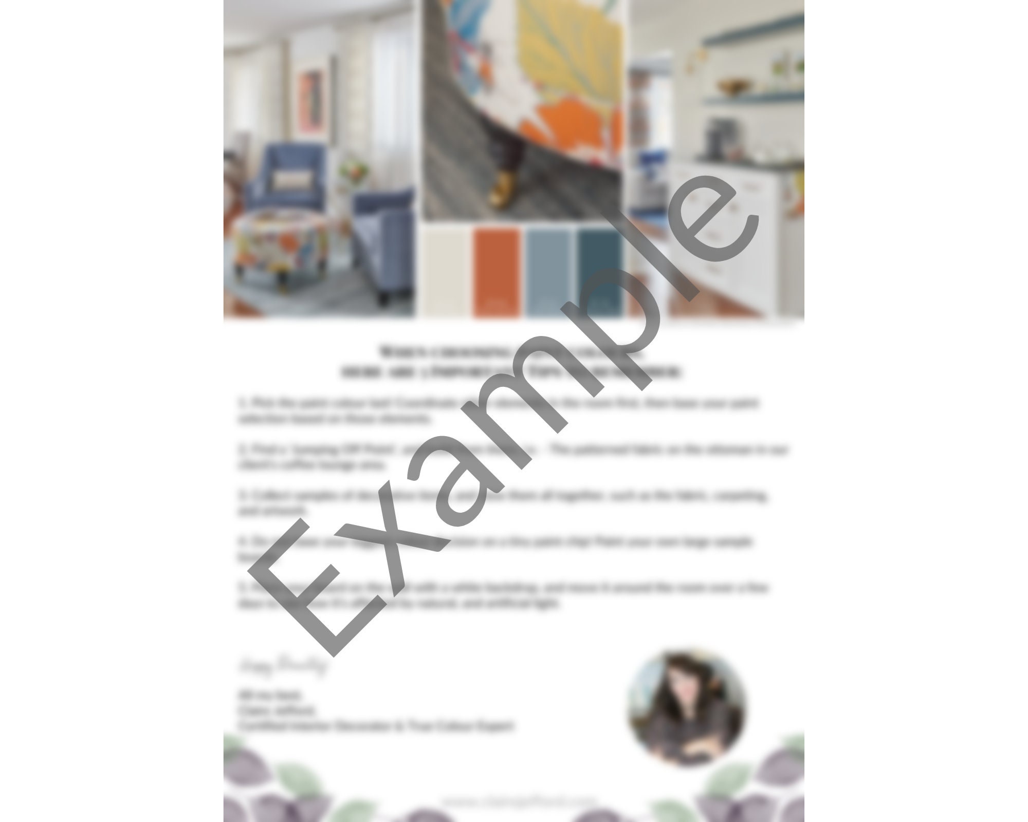 Bold Paint Colors Benjamin Moore, Interior Paint Color Palette Ideas ...