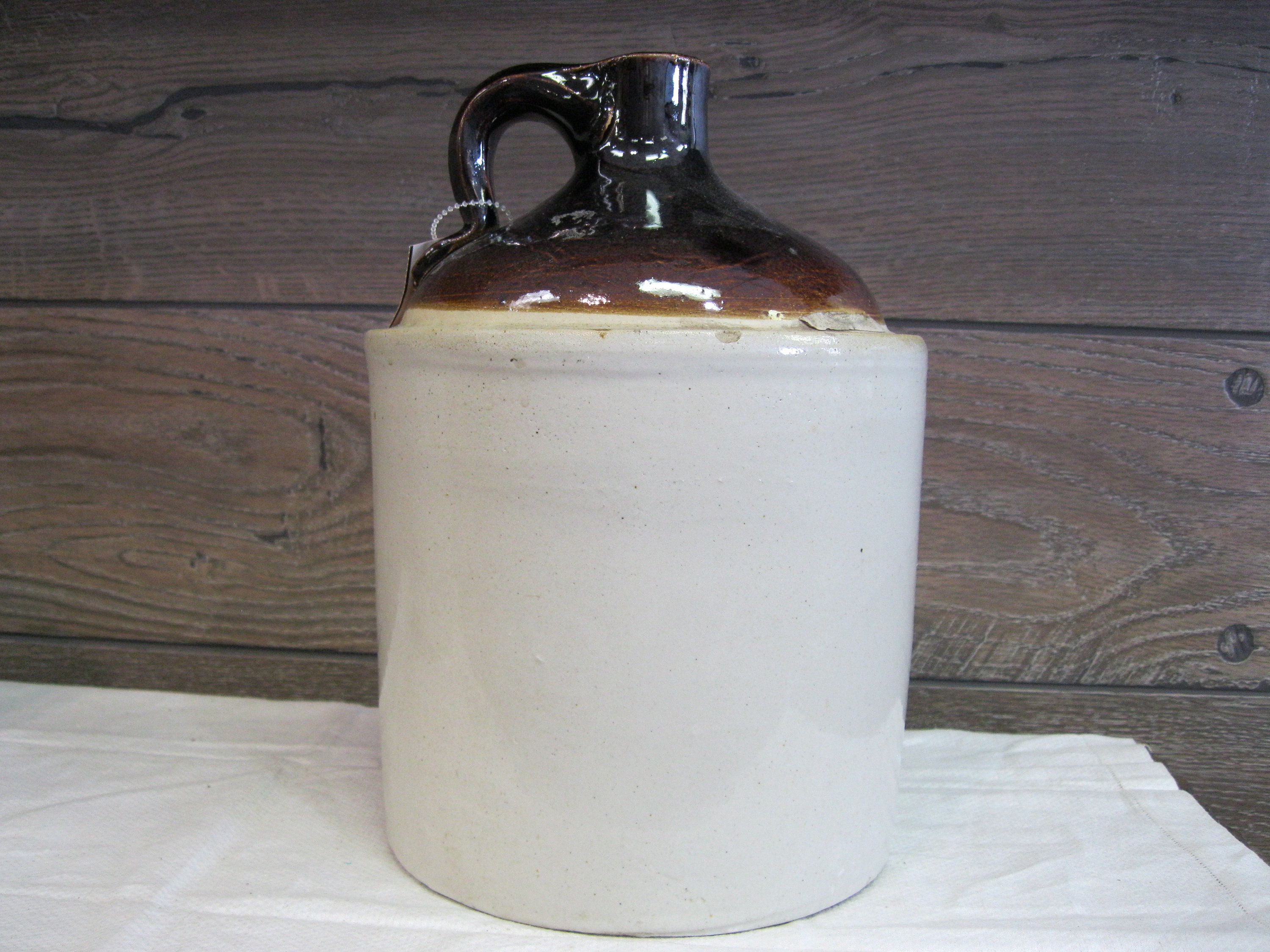 Jars & Containers Western Stoneware Company Brown and White Crock Jug ...