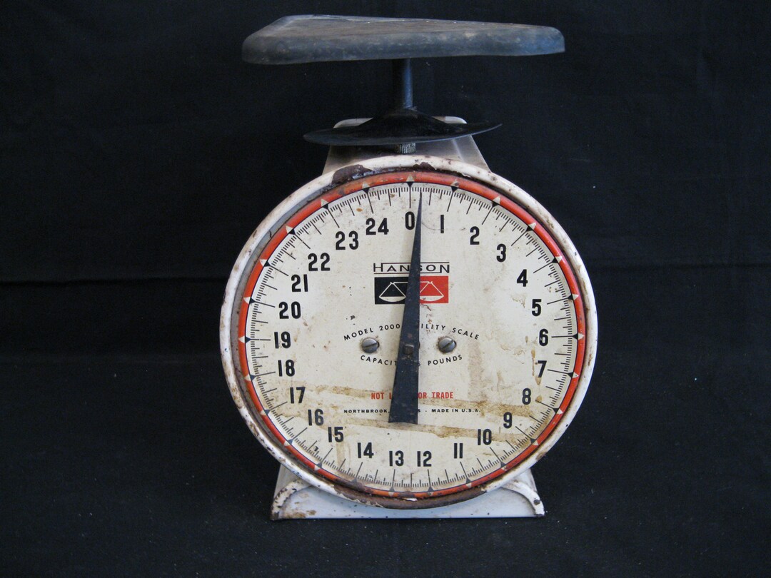 Hanson Model 2000 Utility Scale 25lb Weight Limit - Etsy