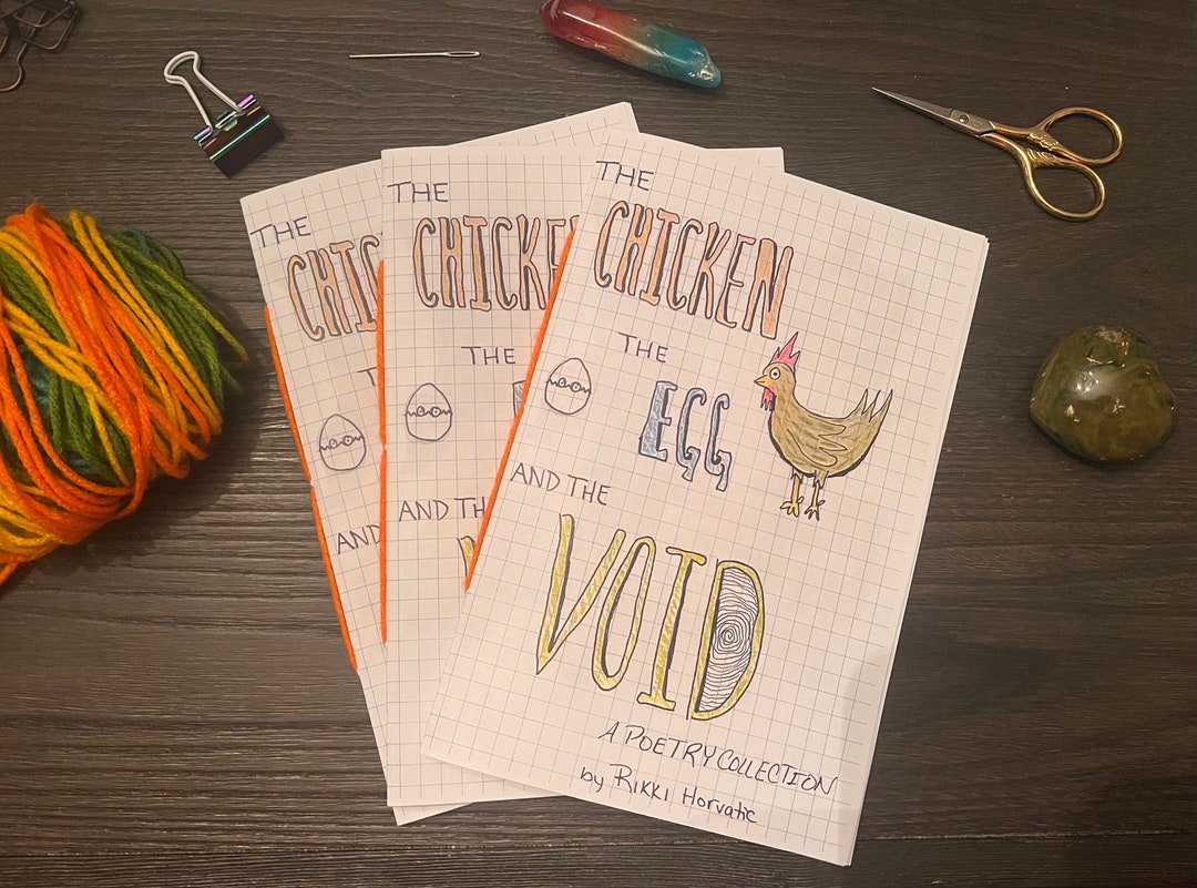 DIGITAL COPY the Chicken the Egg and the Void Poetry Zine - Etsy