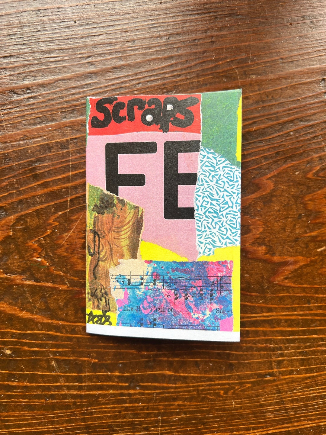 SCRAPS Mini Zine, Art Zine, Collage Zine, Indie, Alternative Press ...