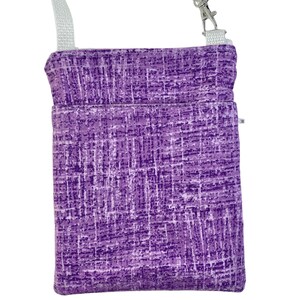 Purple Crossbody Bag, Small Cell Phone Purse, Mini Crossbody Bag for ...