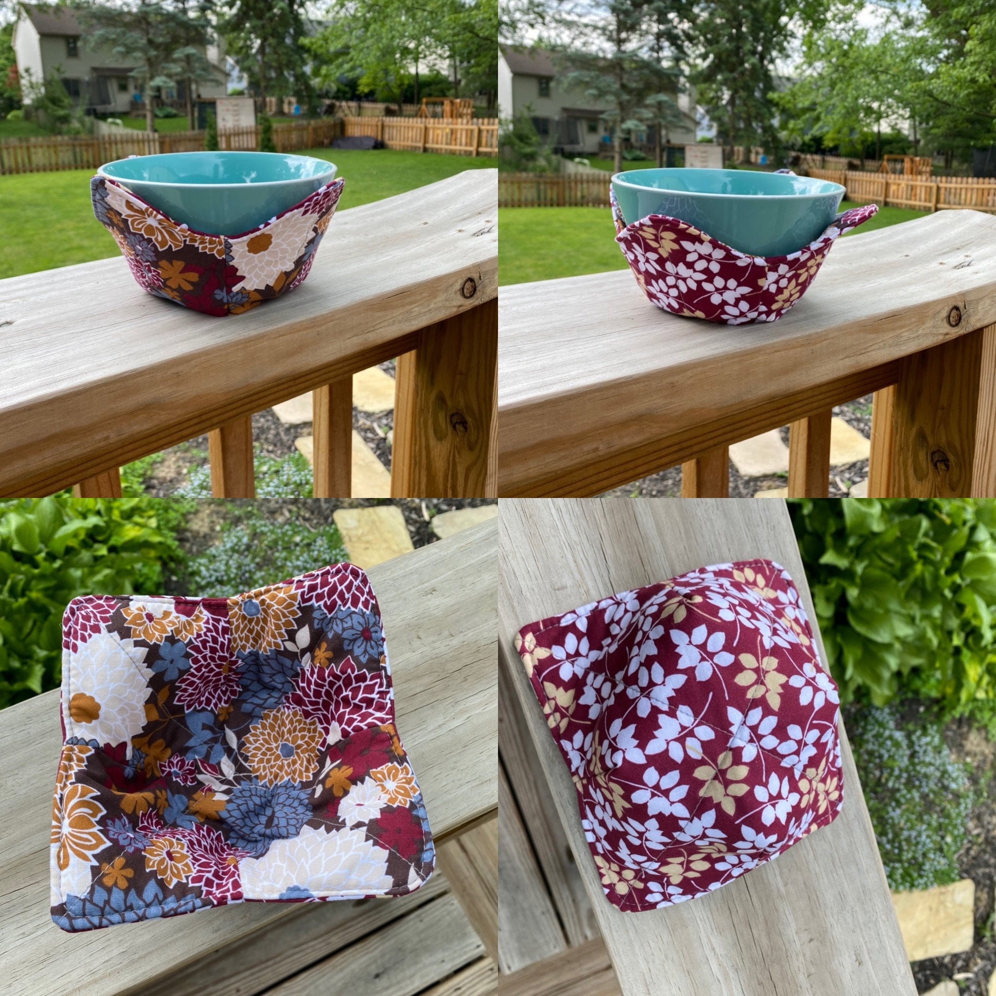 Bowl Cozy Pattern Digital Download Pattern Fun Sewing | Etsy