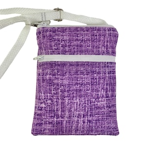 Purple Crossbody Bag, Small Cell Phone Purse, Mini Crossbody Bag for ...