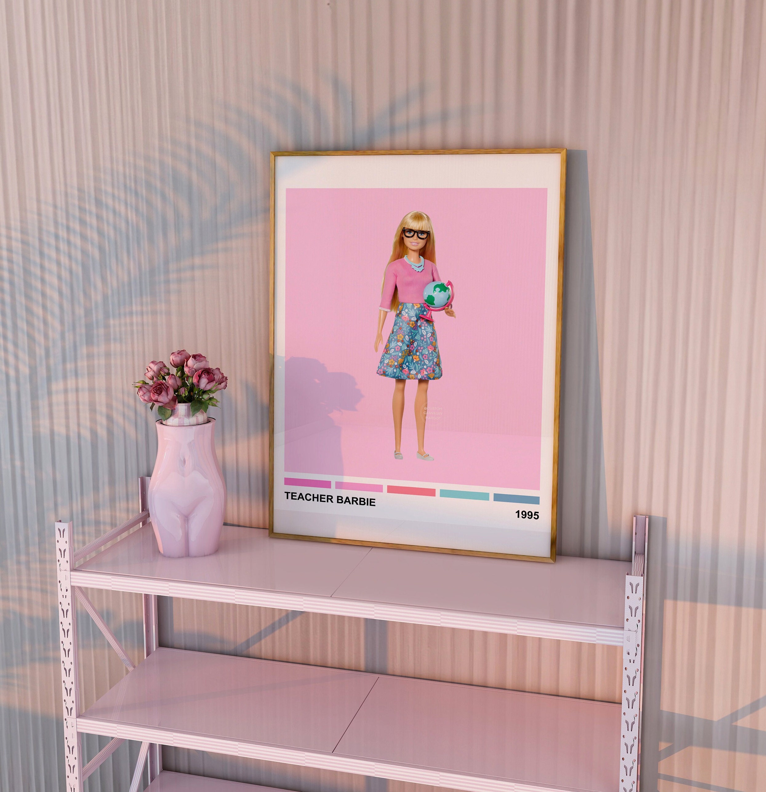 Teacher Barbie Poster Wall Art Print - Etsy