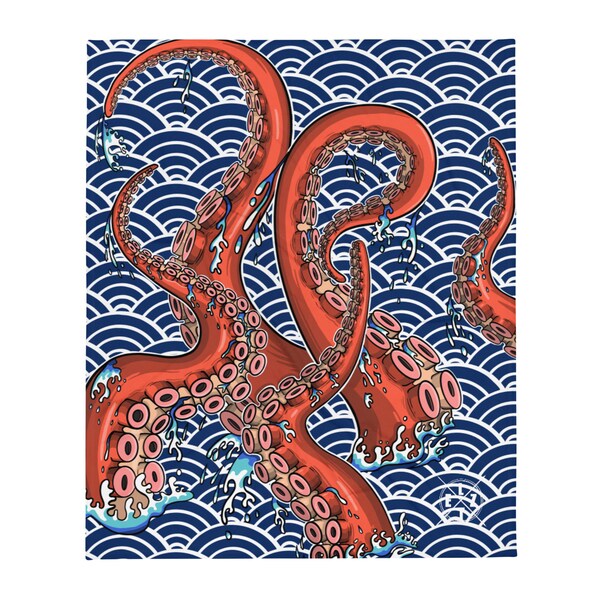 Octopus Blanket - Etsy