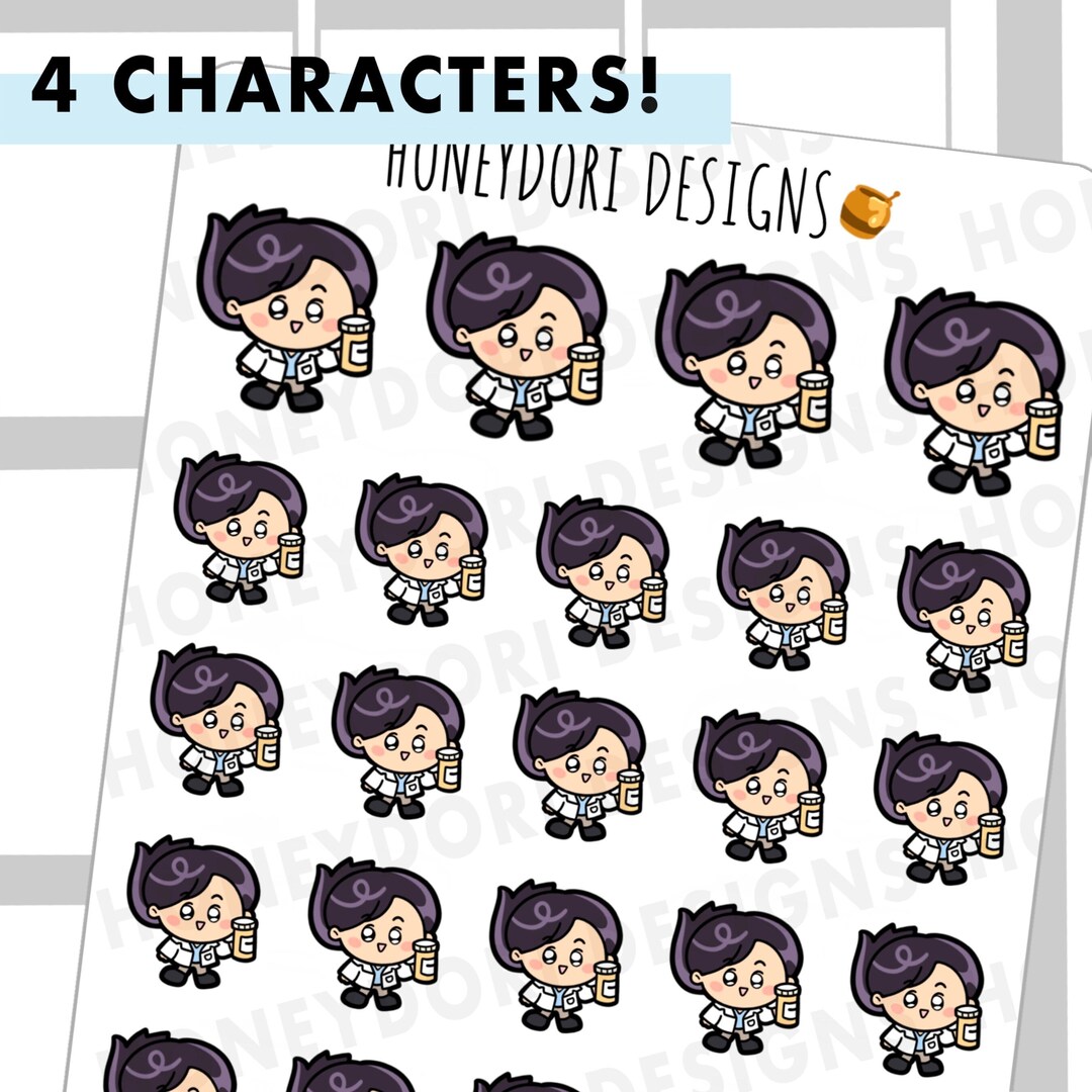Pharmacist Stickers - Pill Reminder Planner Stickers - Gift for ...