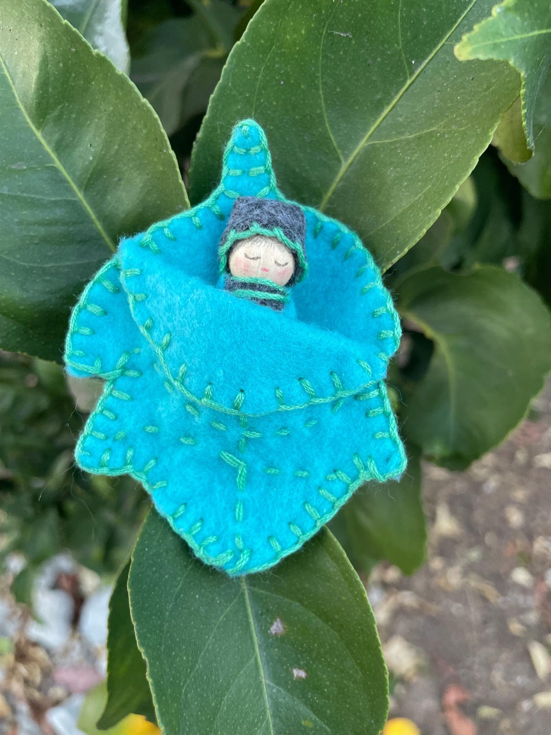 Custom Waldorf Inspired Leaf Doll - Etsy