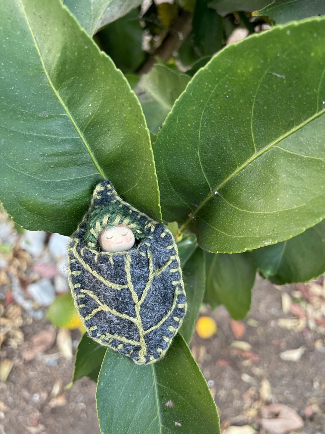 Custom Waldorf Inspired Leaf Doll - Etsy