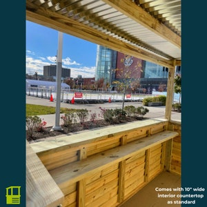 THE ORIGINAL Yard Bar - the Dunbar 10x5 (large) by Taverns-to-go - Etsy