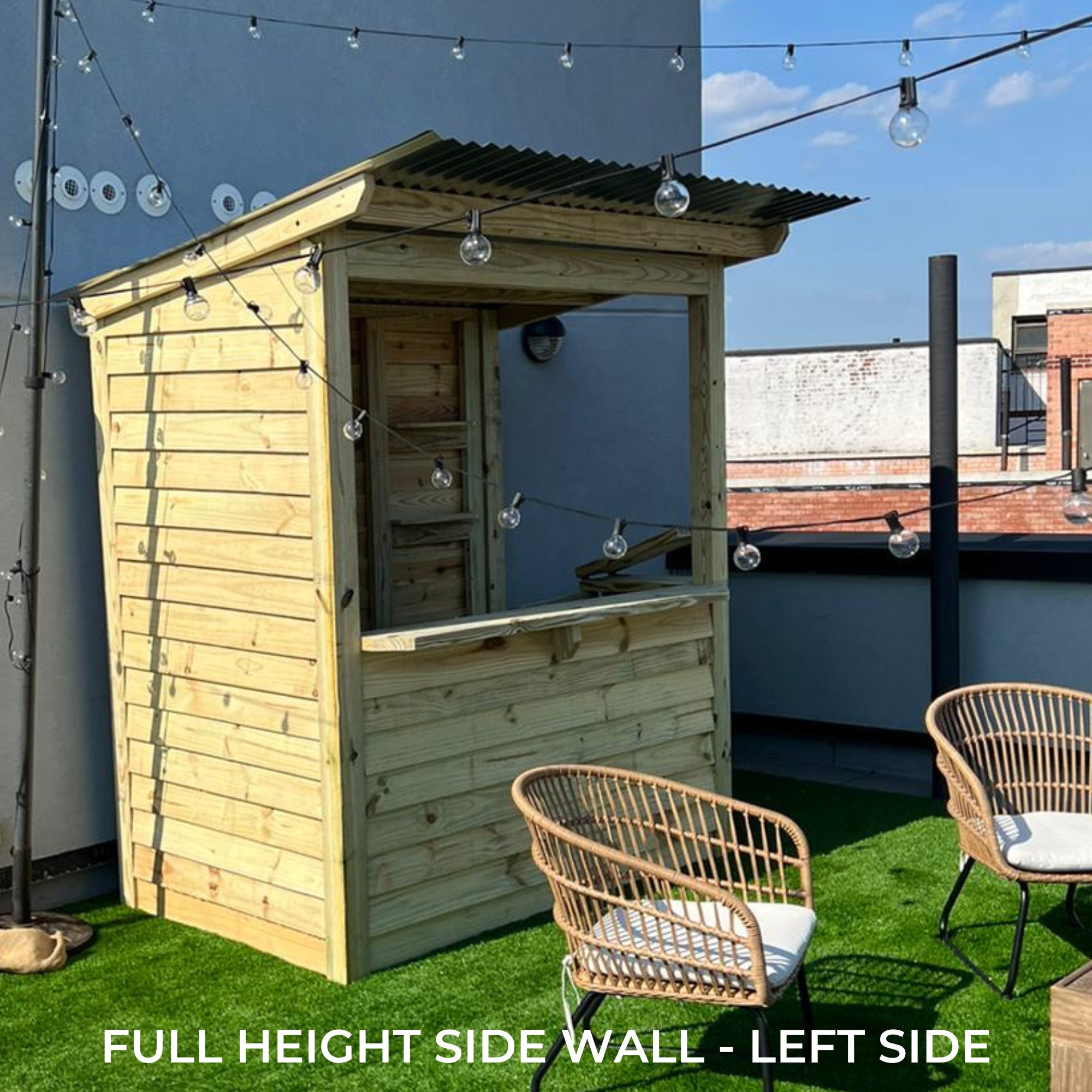 Full-height Side Wall for Temple Bar, Castlebar, Dunbar or 7-up - Etsy