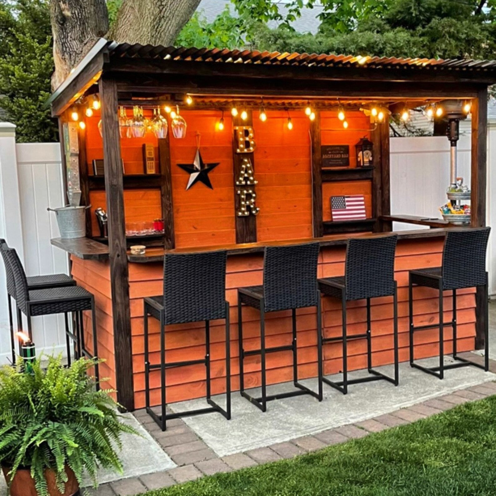 THE ORIGINAL Yard Bar the Dunbar 10x5 large by - Etsy