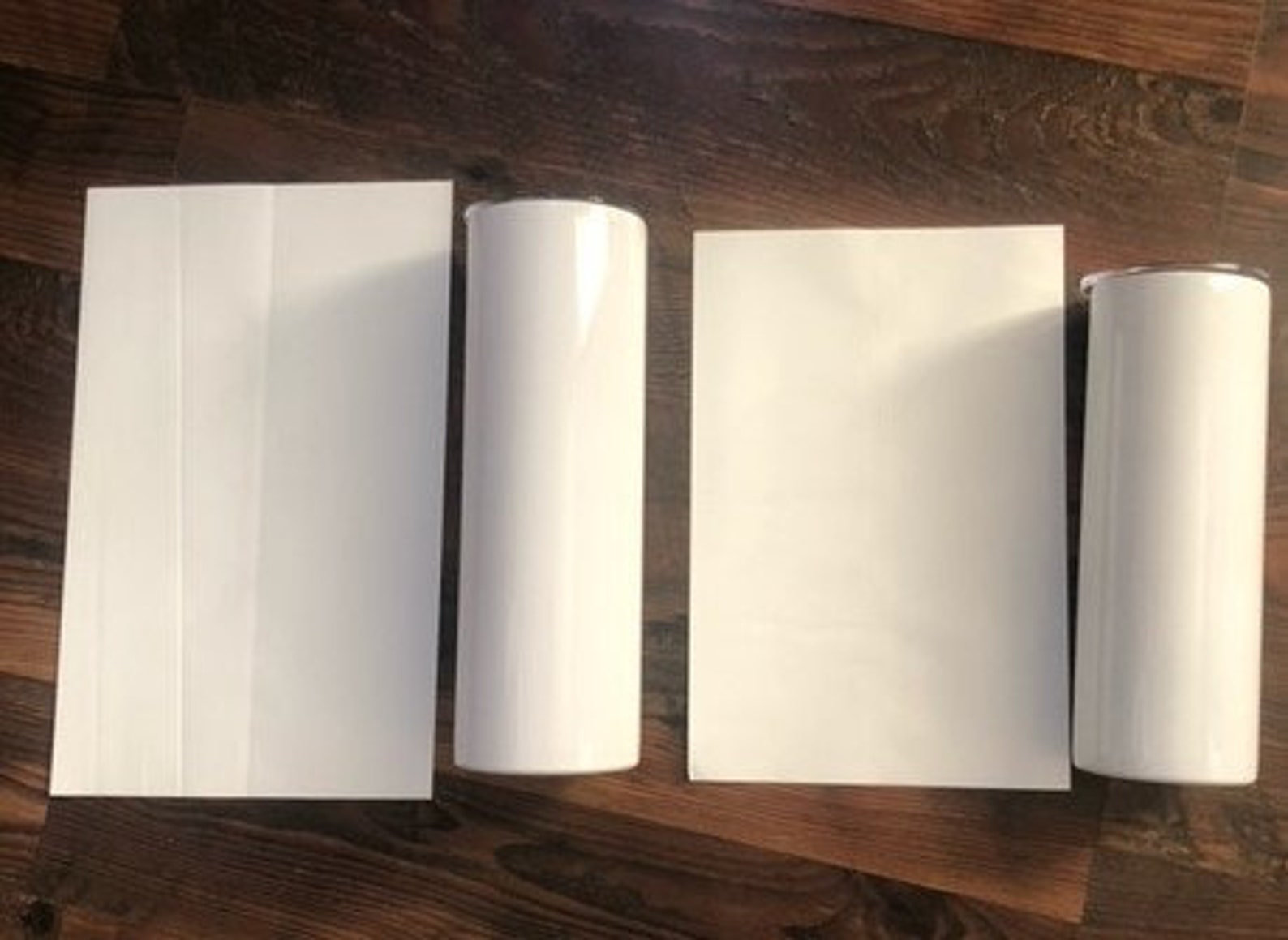 Sublimation Shrink Wrap Sleeves 10 Pk 2 Sizes - Etsy