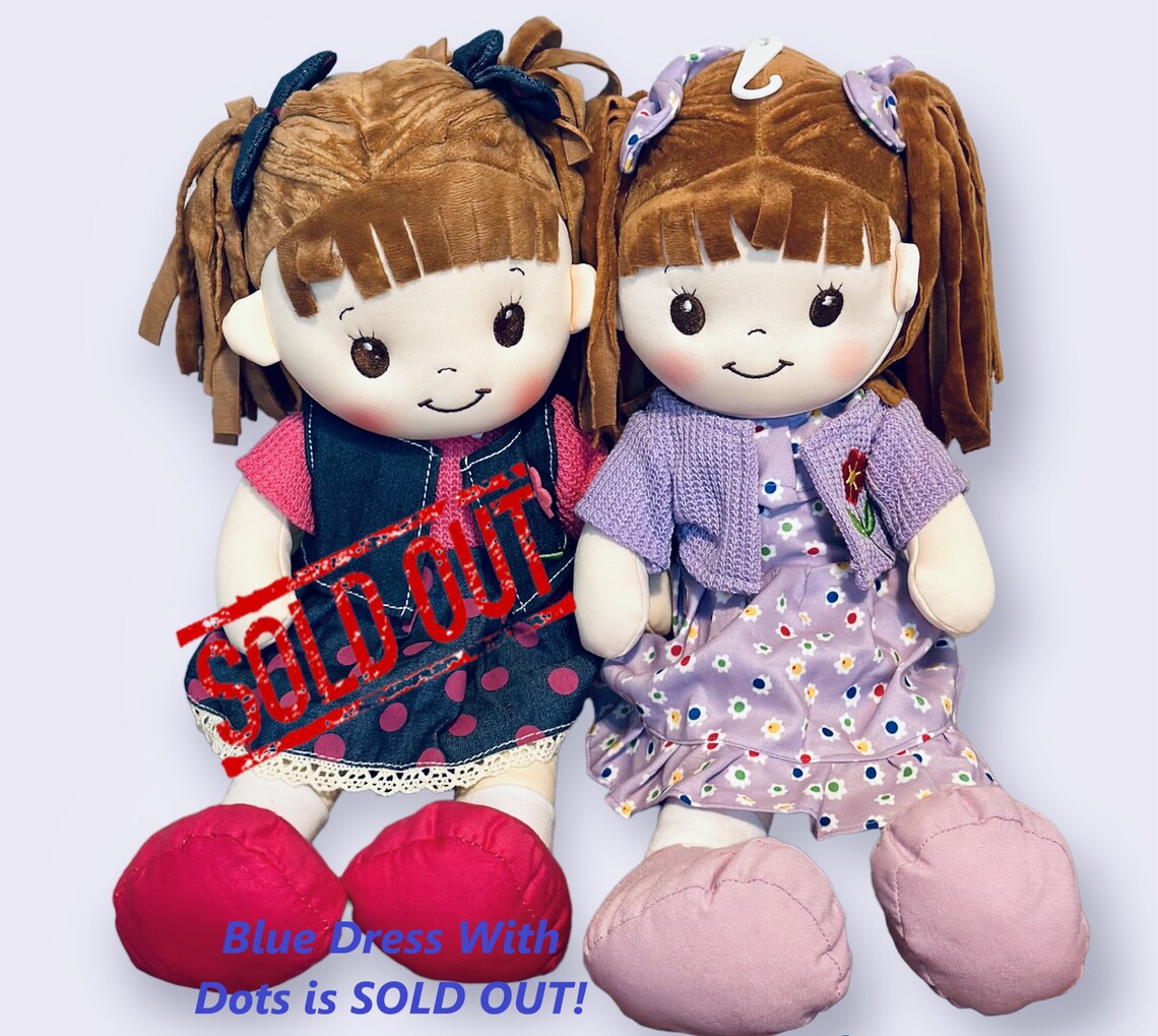 Personalized Dolls, Rag Doll, Custom Rag Doll, Baby Shower Gift, First ...
