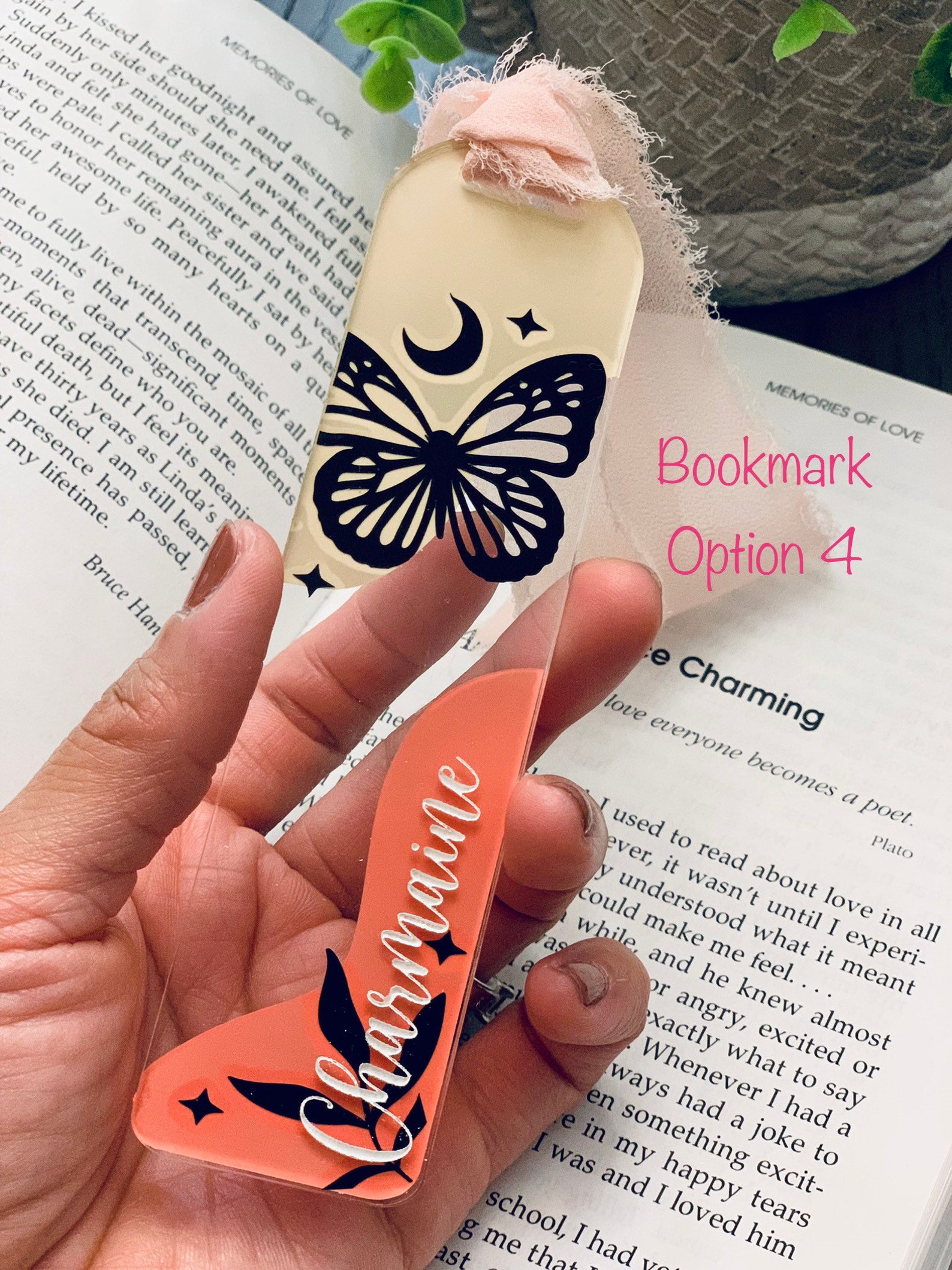 Personalized Bookmark, Acrylic Bookmark, Engraved Bookmark, Custom ...