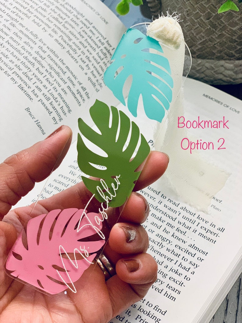Personalized Bookmark, Acrylic Bookmark, Engraved Bookmark, Custom ...