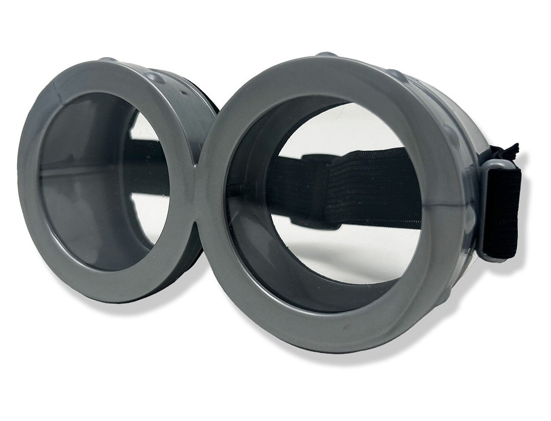 Round Cartoon Minion Style Goggle Costume Glasses Halloween Despicable ...