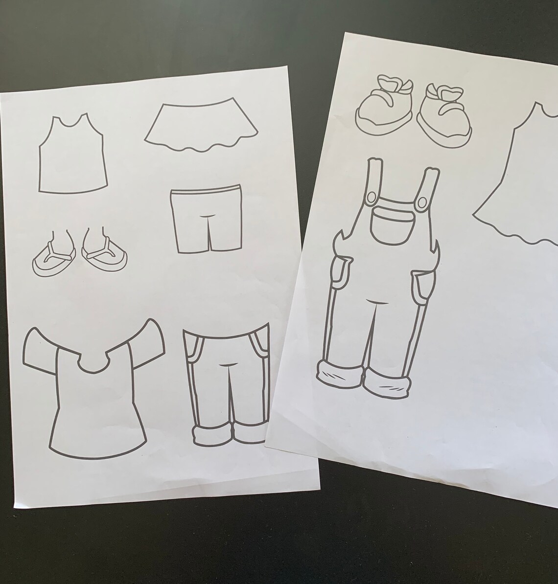 Printable Personalised Dress up Boy or Girl Character Activity | Etsy