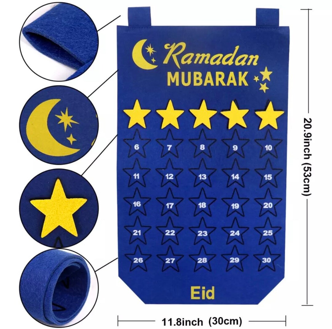 Ramadan Countdown Calendar - Etsy