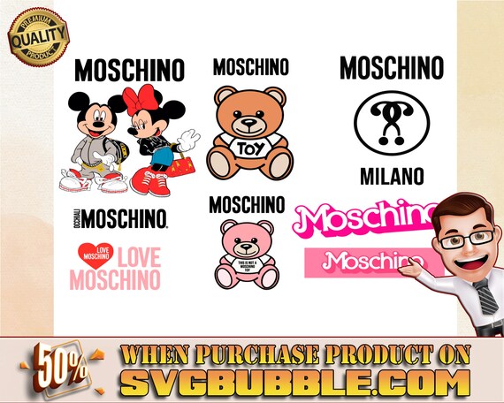Moschino Logos Svg Moschino Svg Moschino Brand Moschino - Etsy
