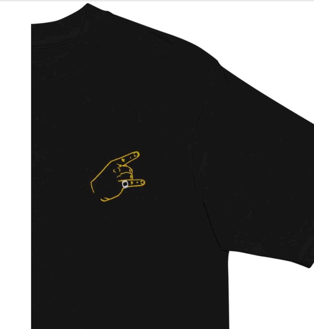 Paulie Point Embroidered Tee - Mafia Fan Gift - TV Show Inspired ...