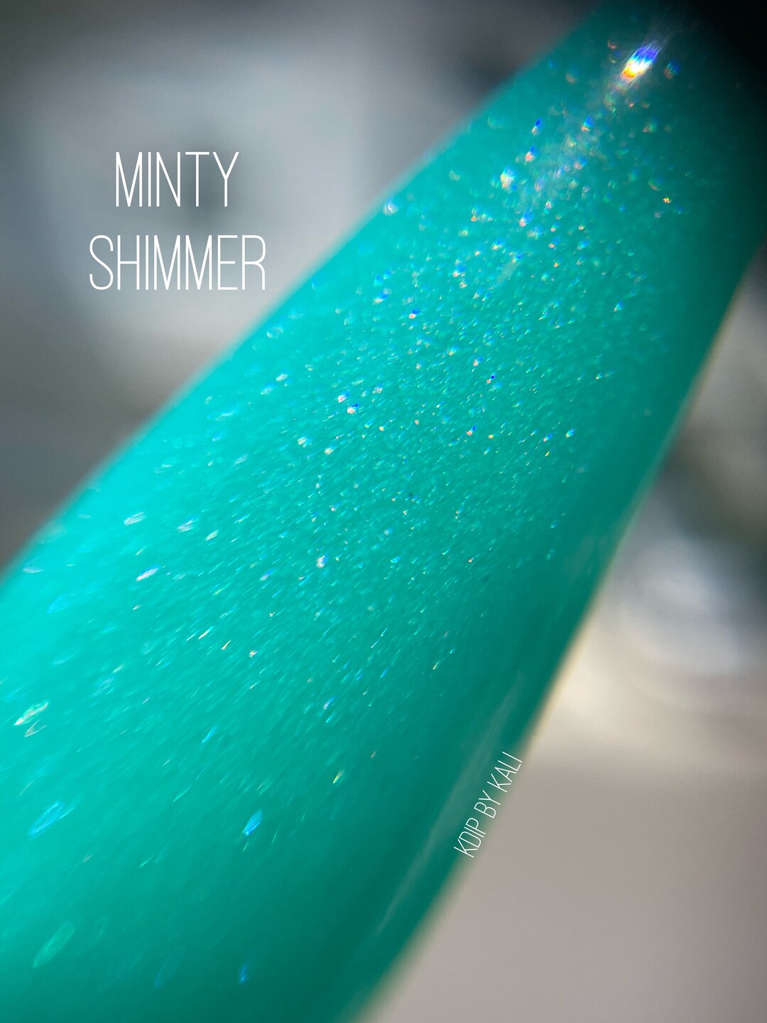 Minty Shimmer - Dip Powder for Nails, Green Dip Powder, Summer Nails ...