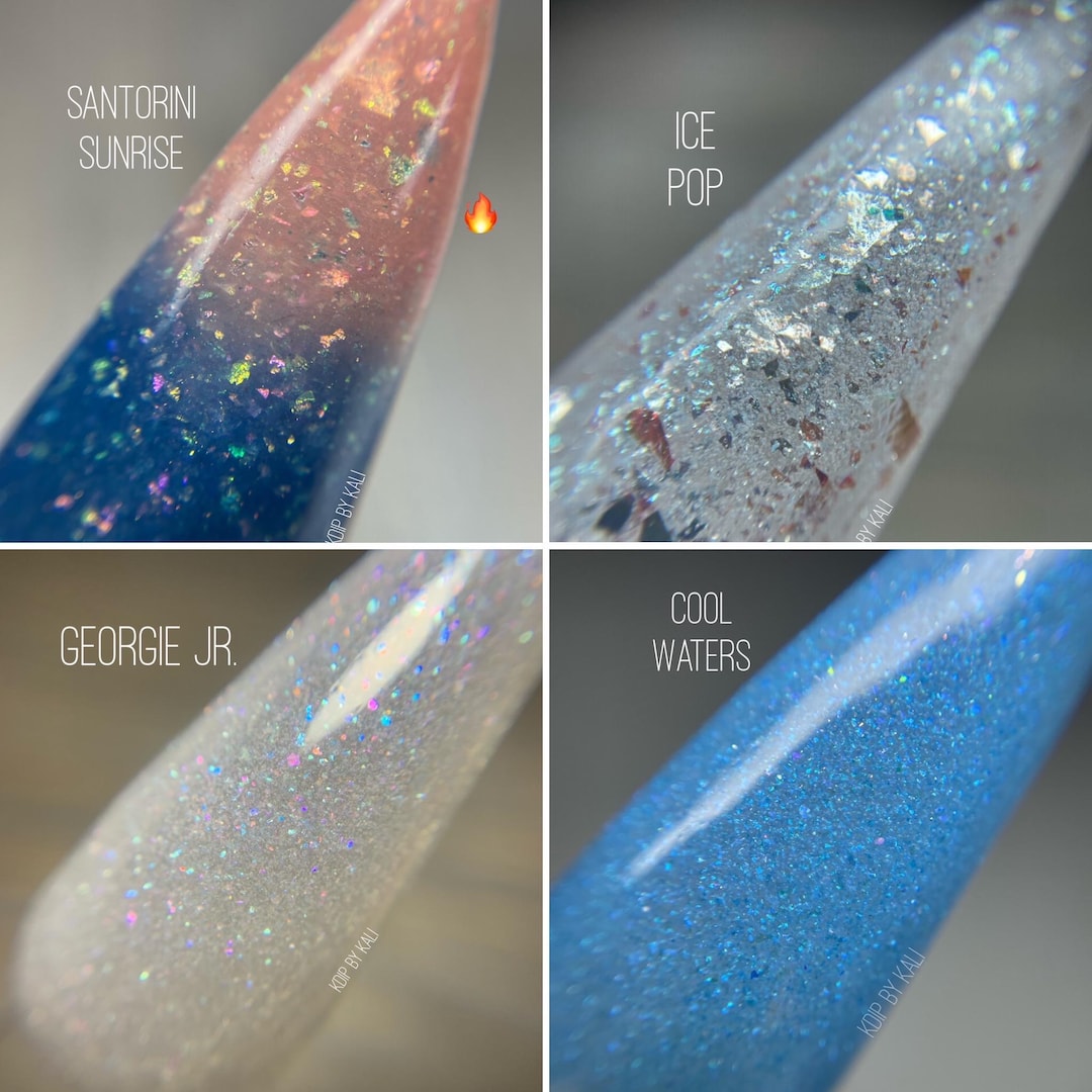 Winter Tonal Nail Dip Powder, Dip Powder for Nails, Acrylic Nail Powder ...