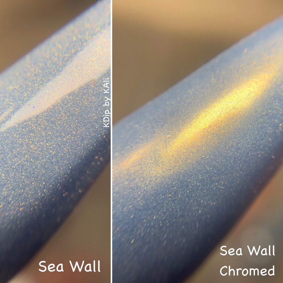 Sea Wall Nail Dip Powder, Acrylic Nail Powder, Summer Dip Powder ...