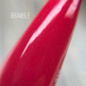 Bramble - Dip Powder Nails, Blue Nail Dip Powder, Spring Nails, Kdip ...