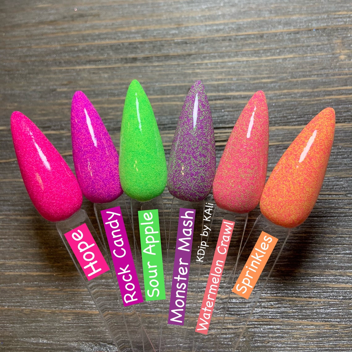 Rock Candy - Dip Powder, Neon Dip Powder, Dip Powder for Nails, Nail ...