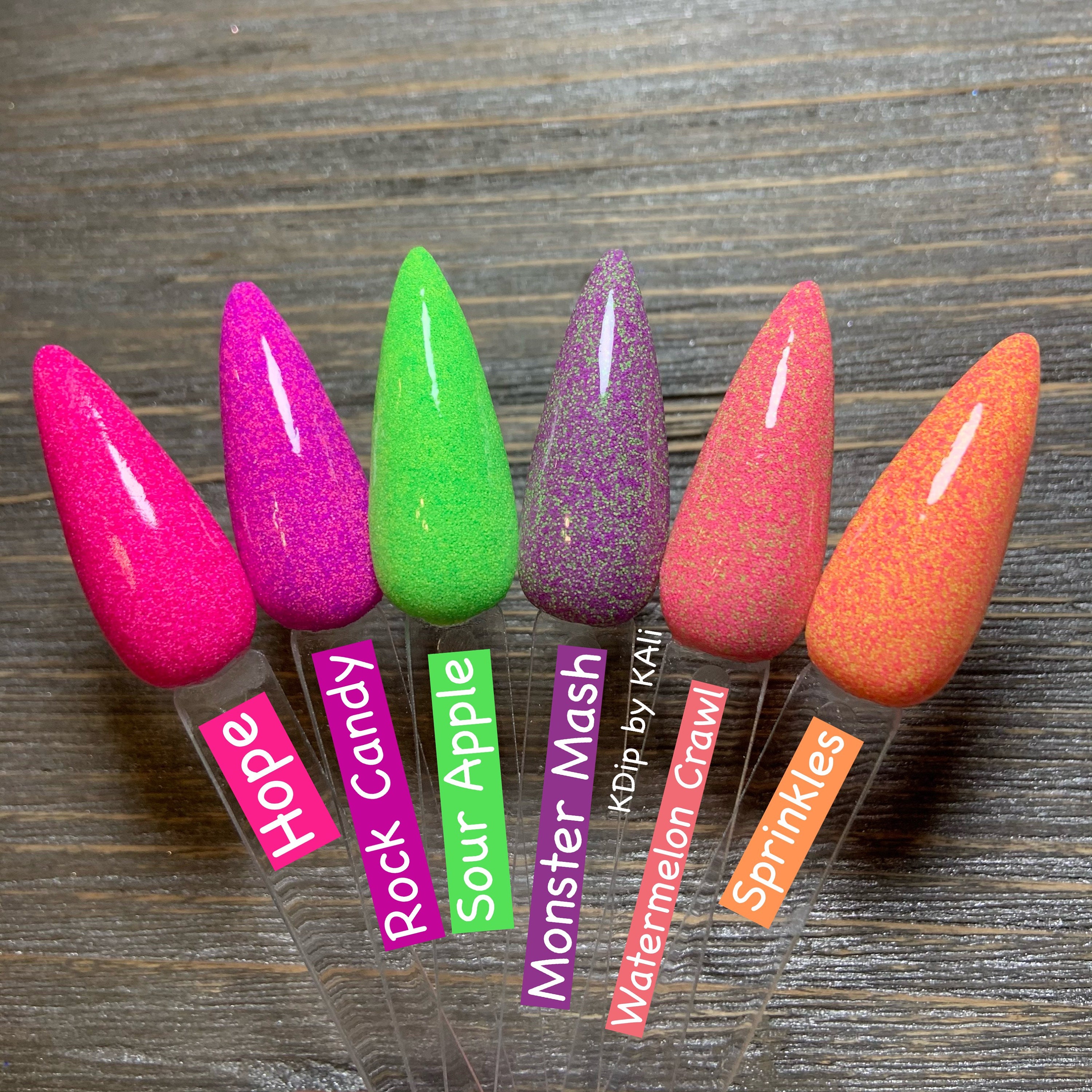 Rock Candy - Dip Powder, Neon Dip Powder, Dip Powder for Nails, Nail ...