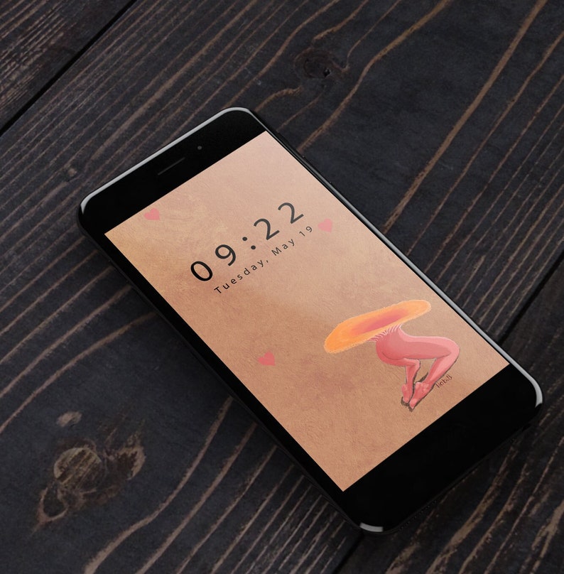 Sexy Mushroom Phone Wallpaper Instant Download Digital Art Background ...