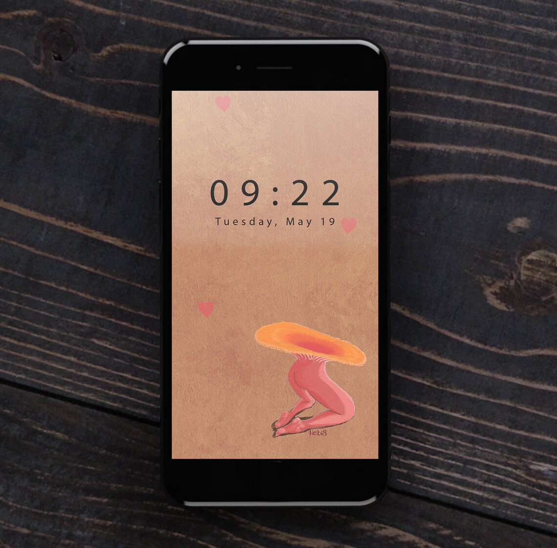 Sexy Mushroom Phone Wallpaper Instant Download Digital - Etsy