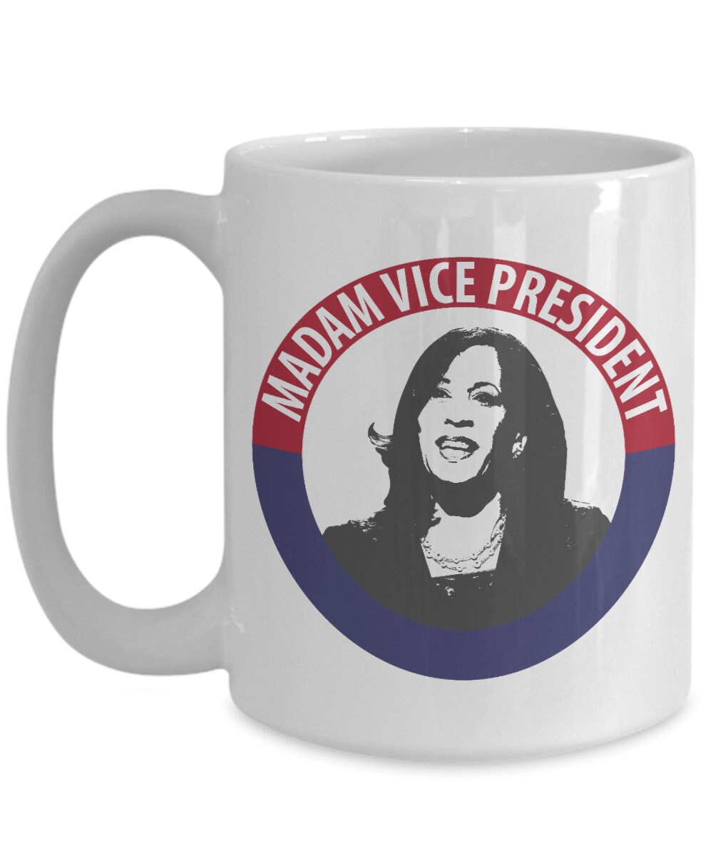 Kamala Harris Madam Vice President Coffee Mug | Etsy