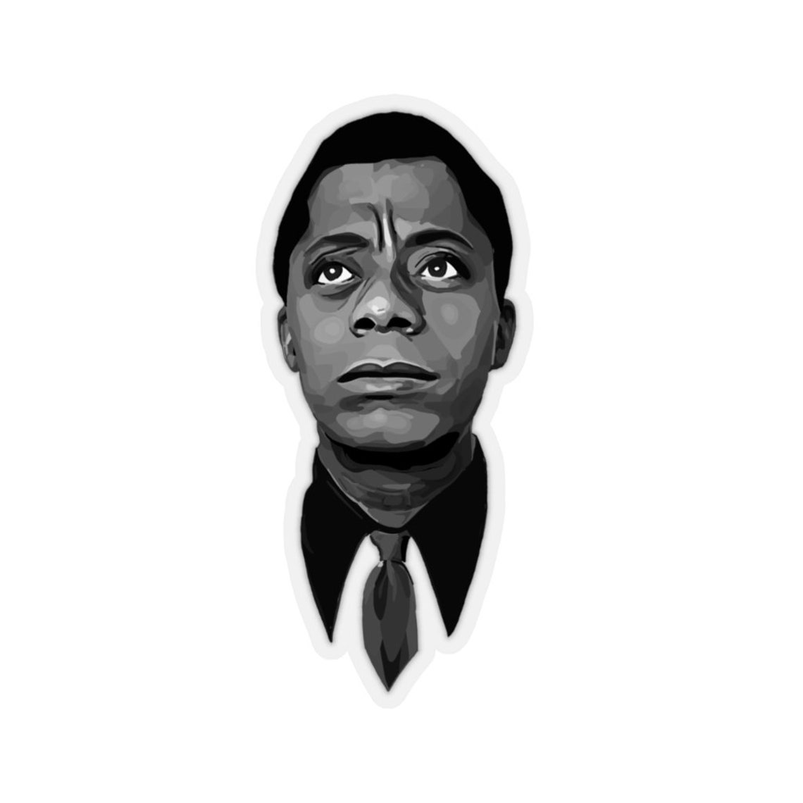 James Baldwin Sticker Black Owned Shops African American Art | Etsy