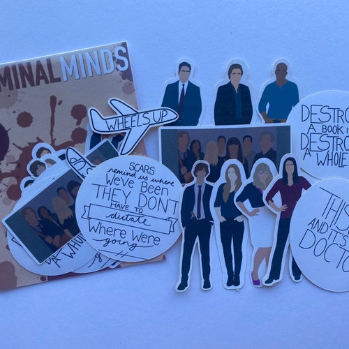 Criminal Minds Sticker Pack - Etsy
