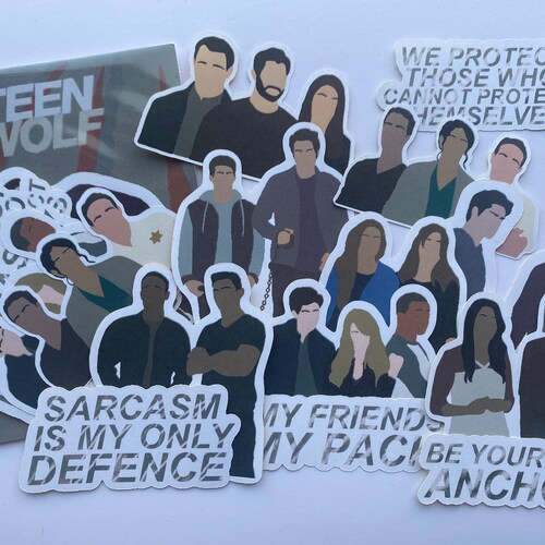 Teen Wolf Hale Pack Decal Sticker for Use on Laptop Helmet - Etsy
