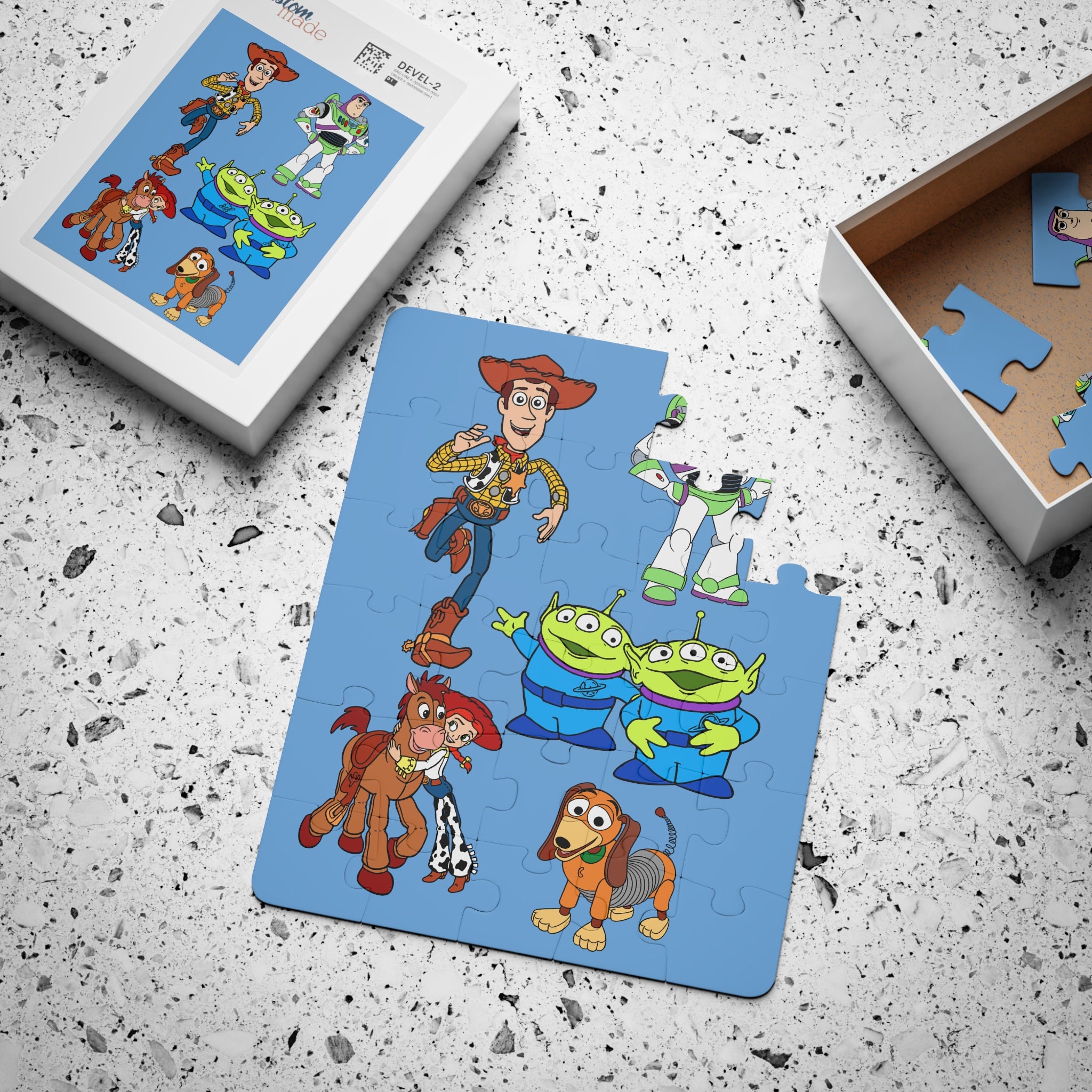 Toy Story Kids Puzzle, 30-piece Games for Kids Family Friendly Easy to ...