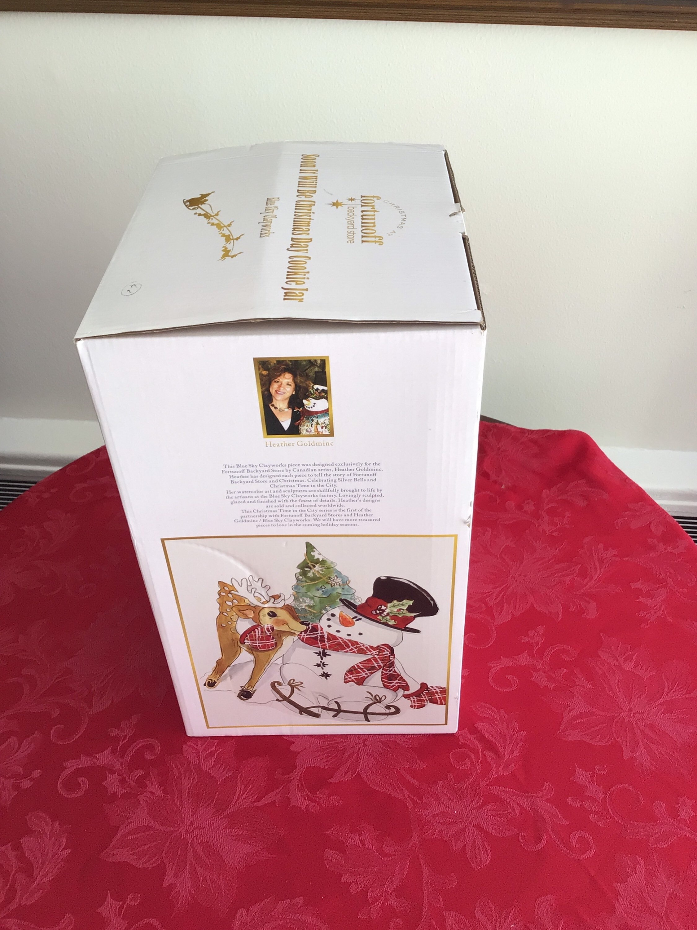 Fortunoff Christmas Cookie Jar - Etsy